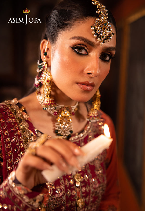 AJMM-01 EMBROIDERED VELVET 3 PCS – Asim Jofa