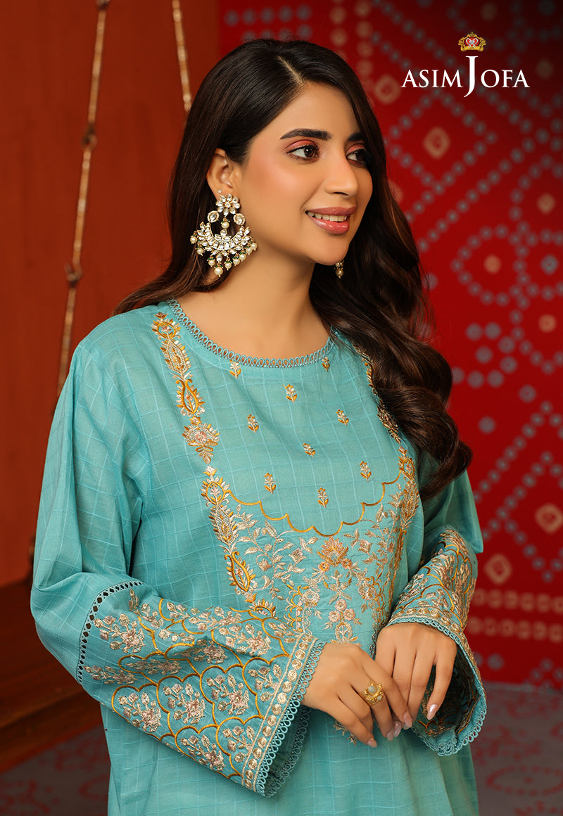 AJTM-13 - 1 PC EMBROIDERED SELF JACQUARD 1 PC – Asim Jofa