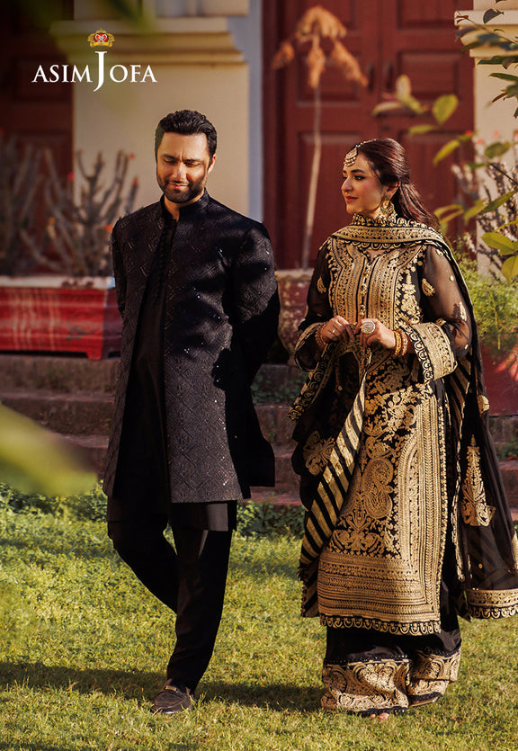 AJCE-06 EMBROIDERED CHIFFON 3 PCS – Asim Jofa