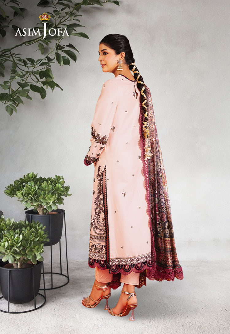 AJRA-29 EMBROIDERED JACQUARD 3 PCS – Asim Jofa
