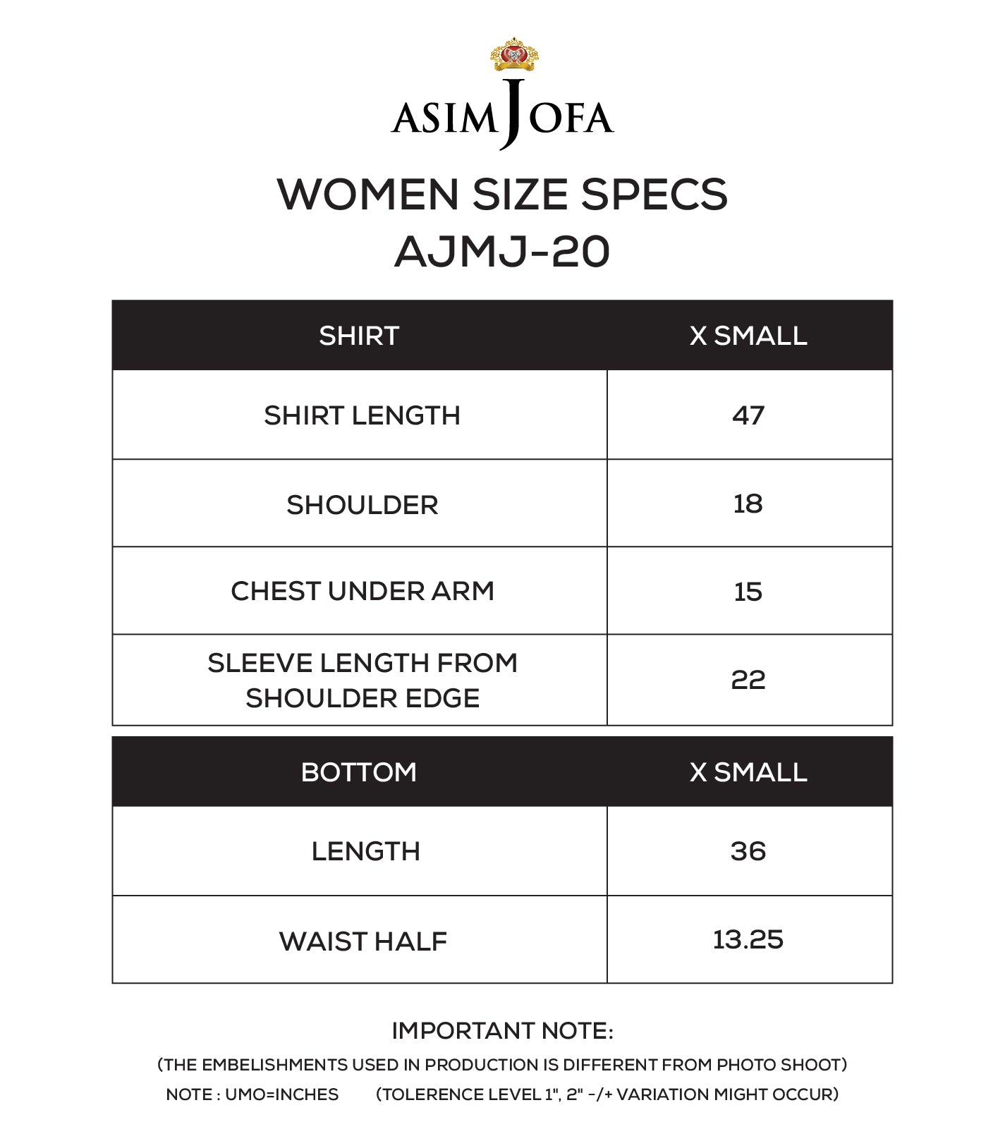 AJMJD-20 EMBROIDERED CHIFFON 3 PCS – Asim Jofa