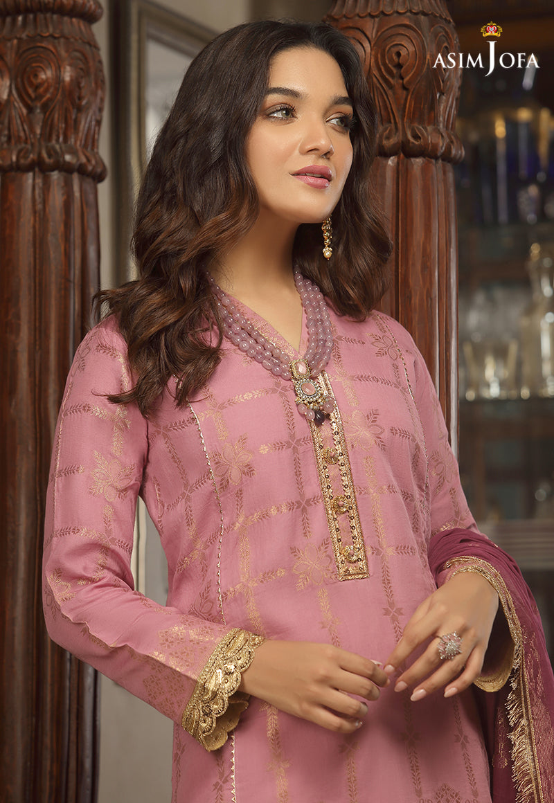 AJJD-09 EMBROIDERED JACQUARD 3 PCS – Asim Jofa