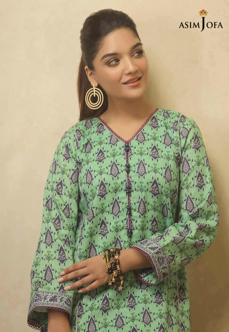 AJJD-19 PRINTED CAMBRIC 2 PCS – Asim Jofa