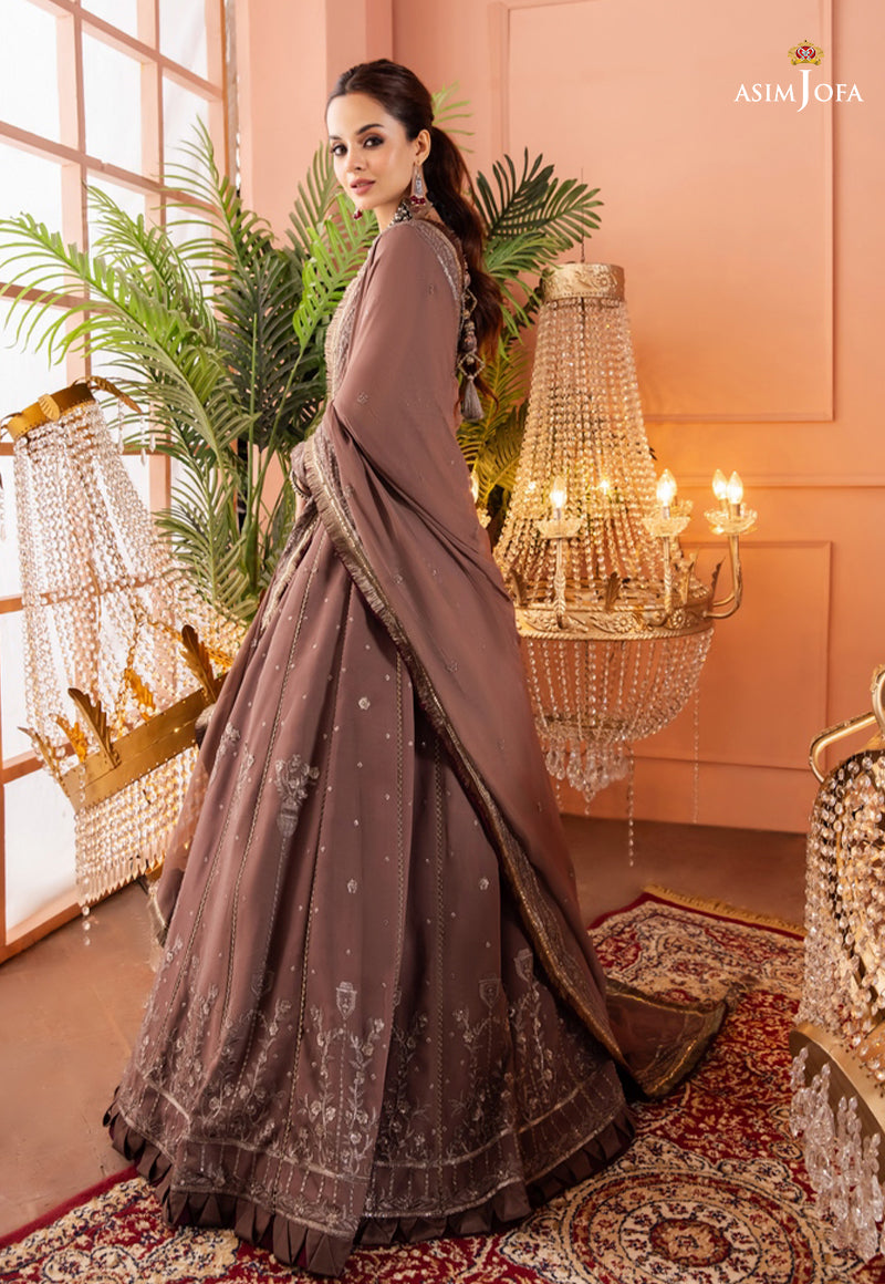 AJM-17 EMBROIDERED CHIFFON 3 PCS – Asim Jofa